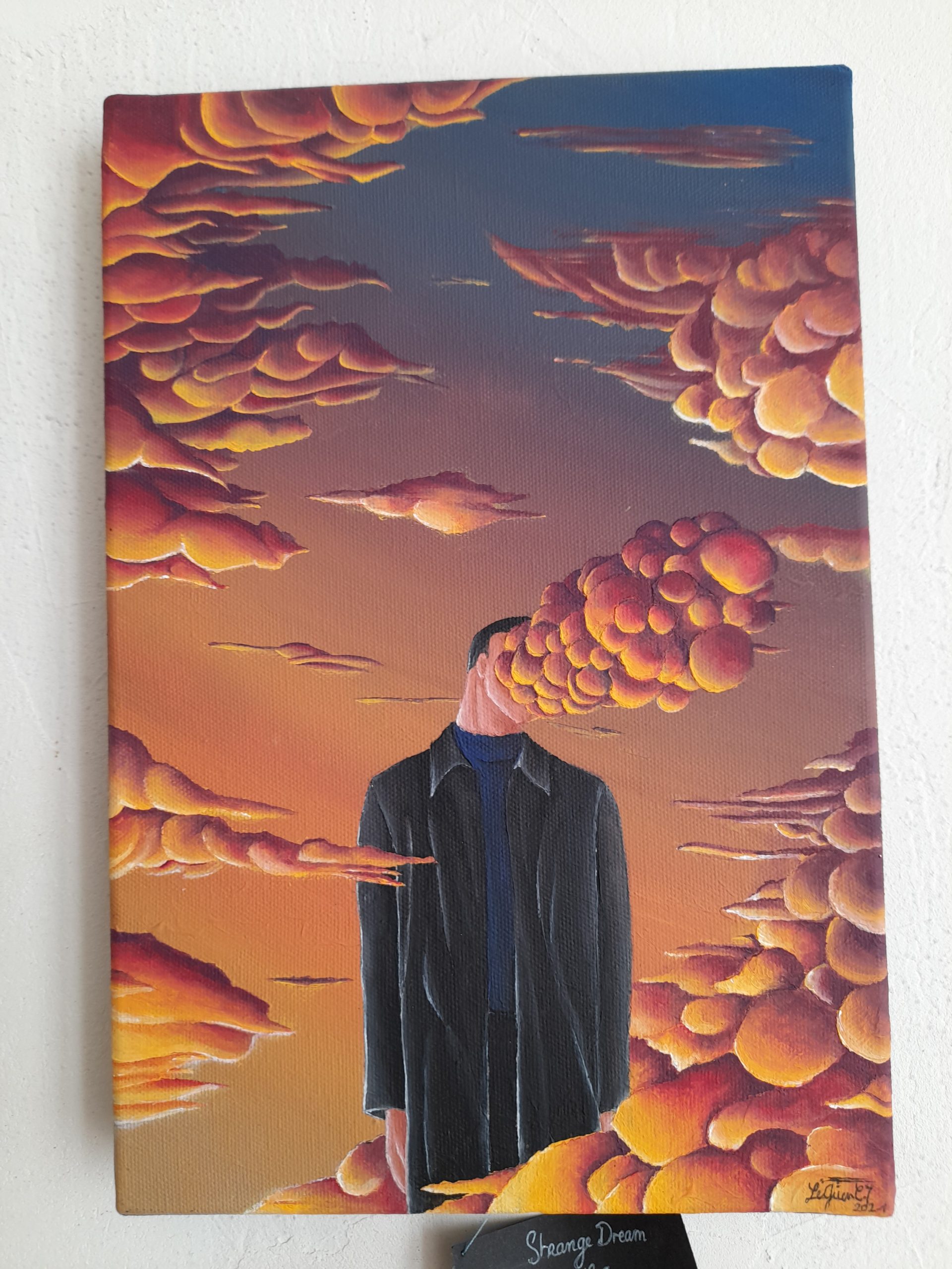 - Strange Dream - Tableau acrylique - camille le guen